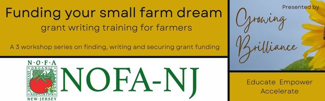 Sign Up for Grant-Writing Workshops Funded By NOFA NJ! – NOFA NJ